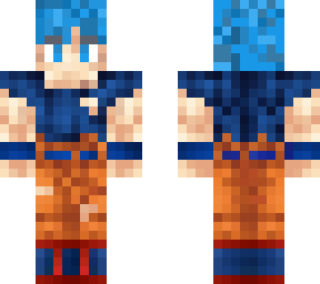 Super Goku Minecraft Skin