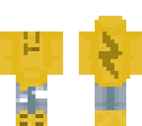 Golden focus suit | Minecraft Skin