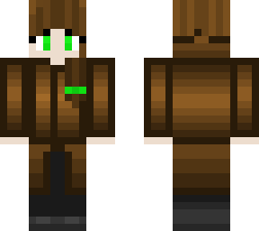 Here’s a female villager | Minecraft Skin