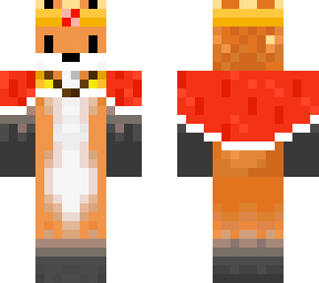 fox king | Minecraft Skins