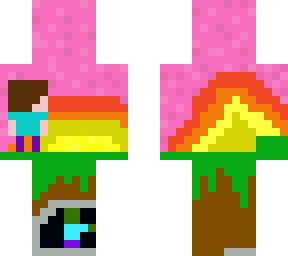 mini steve sunset | Minecraft Skins