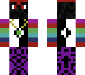 ninja do arco-ris | Minecraft Skin