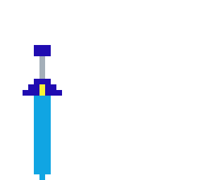 powered master sword | Minecraft Skin