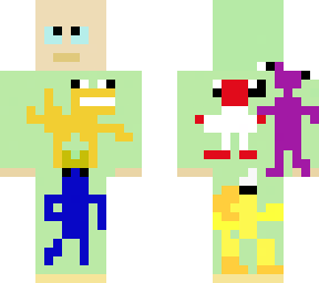 red rainbow friends | Minecraft Skins