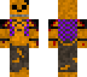 Withered fredbear | Minecraft Skin