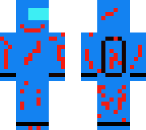 Blue imposter | Minecraft Skin