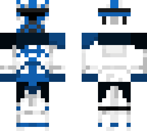 Clone Jet Trooper Phase 1 | Minecraft Skin