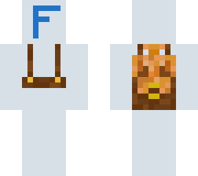 Copper Golem Pet Backpack Base! | Minecraft Skin