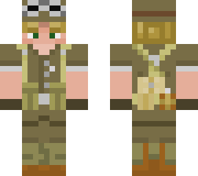 DAK machine gunner | Minecraft Skin