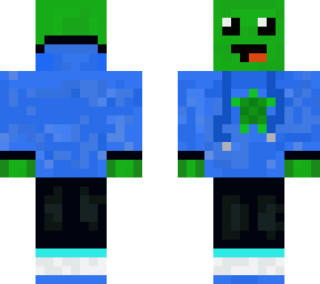 Derpy gamer turtle | Minecraft Skin