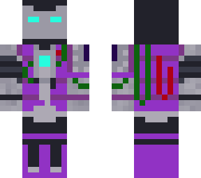 disheveled robot priest | Minecraft Skin