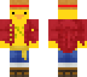 ducky d luffy | Minecraft Skins