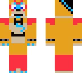 Glam rock Freddy | Minecraft Skin