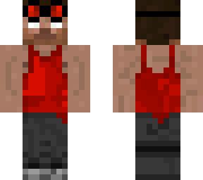 red steve | Minecraft Skins