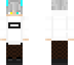 White Hair Boy | Minecraft Skin