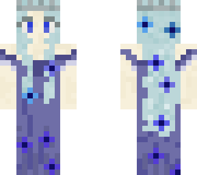 Cornflower queen | Minecraft Skin