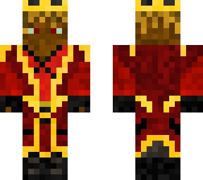 Fire Bender | Minecraft Skin