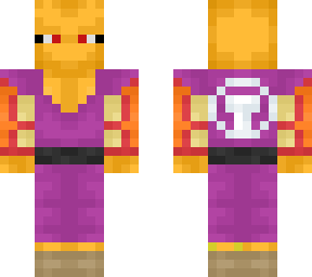 Orange Piccolo | Minecraft Skin