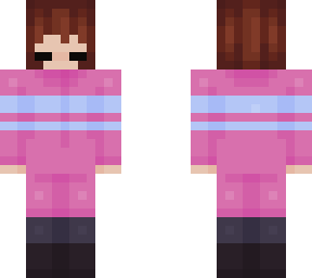 Undertale Multiplayer Mod. Pink Player | Minecraft Skin