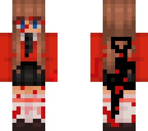 Bloody girl | Minecraft Skin