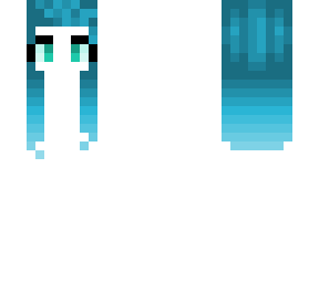 Blue hair base. | Minecraft Skin