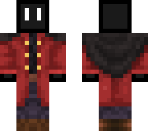 Boi with red Cloak | Minecraft Skin