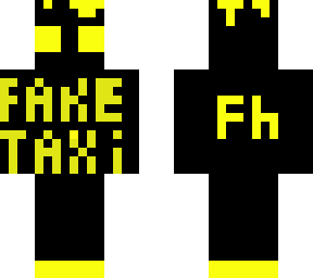 fake taxi | Minecraft Skin