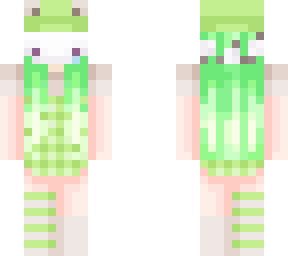 frog girl | Minecraft Skin