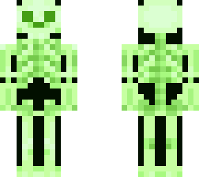 green skeleton | Minecraft Skins
