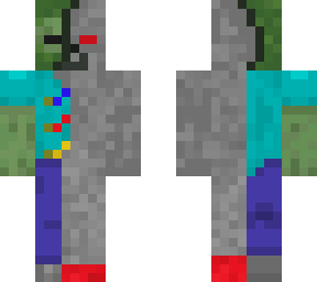 half zombie | Minecraft Skins