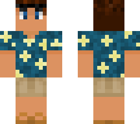 hawaiian alek | Minecraft Skin