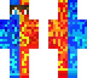 Lava and Water | Minecraft Skin