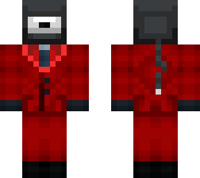 phone guy red suit | Minecraft Skin