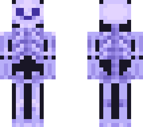 Purple skeleton | Minecraft Skin