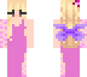 Sofia vestido rosa | Minecraft Skin