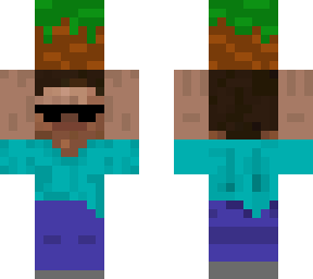 steve holding block | Minecraft Skins