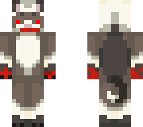 Vampire ferret | Minecraft Skin