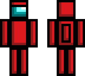 Among Us (Red) | Minecraft Skin
