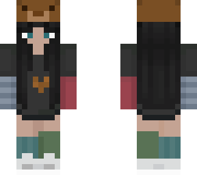 cute brown bear | Minecraft Skin