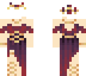 fire princess | Minecraft Skins