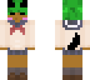 green short hair | Minecraft Skin