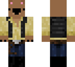 Han Solo Wombat | Minecraft Skin