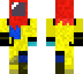 Hazmat Suit (Rust) | Minecraft Skin