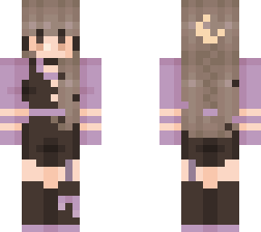 Lavender latte +*+ another reshade entry ;^; | Minecraft Skin