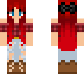 Maddy the Cowgirl | Minecraft Skin