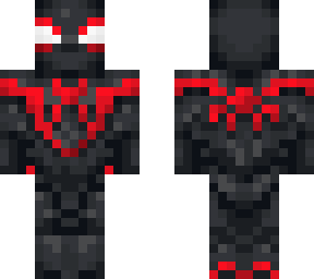 Miles Morales Spider-Man ps5 | Minecraft Skin