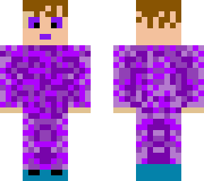 Purple Digital Camouflage | Minecraft Skin