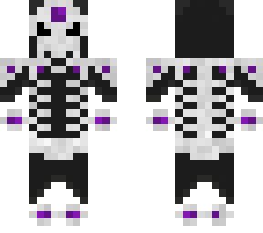 Purple Jewel Bone Armor | Minecraft Skin
