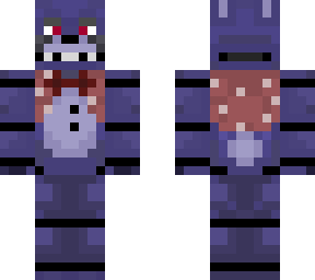 fnaf 2 withered bonnie | Minecraft Skins