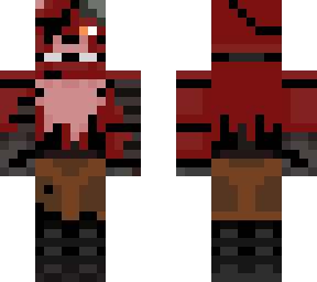 withered foxy | Minecraft Skins